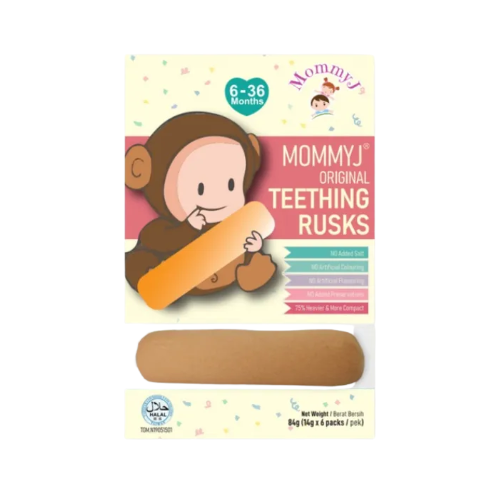 MommyJ - Teething Rusk (6's x 14g) | Detail